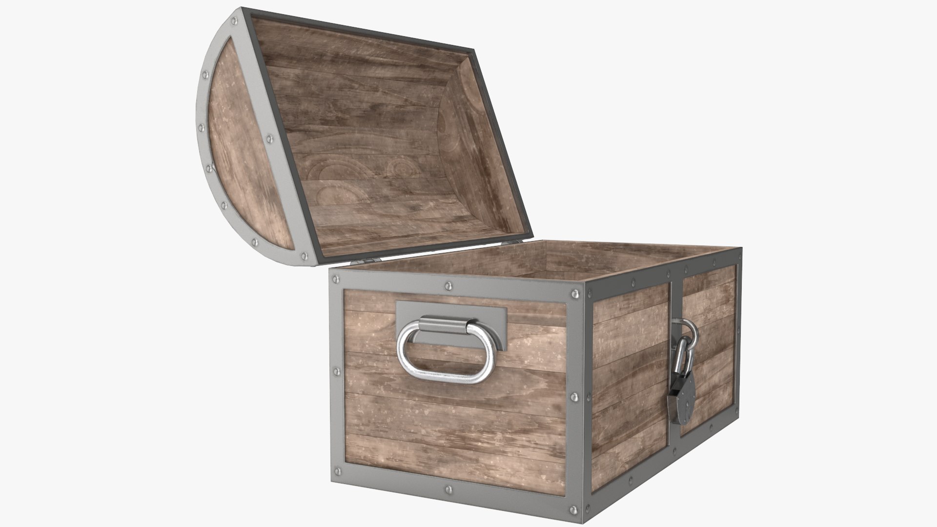 Opened Chest V2 3D Model - TurboSquid 2060353