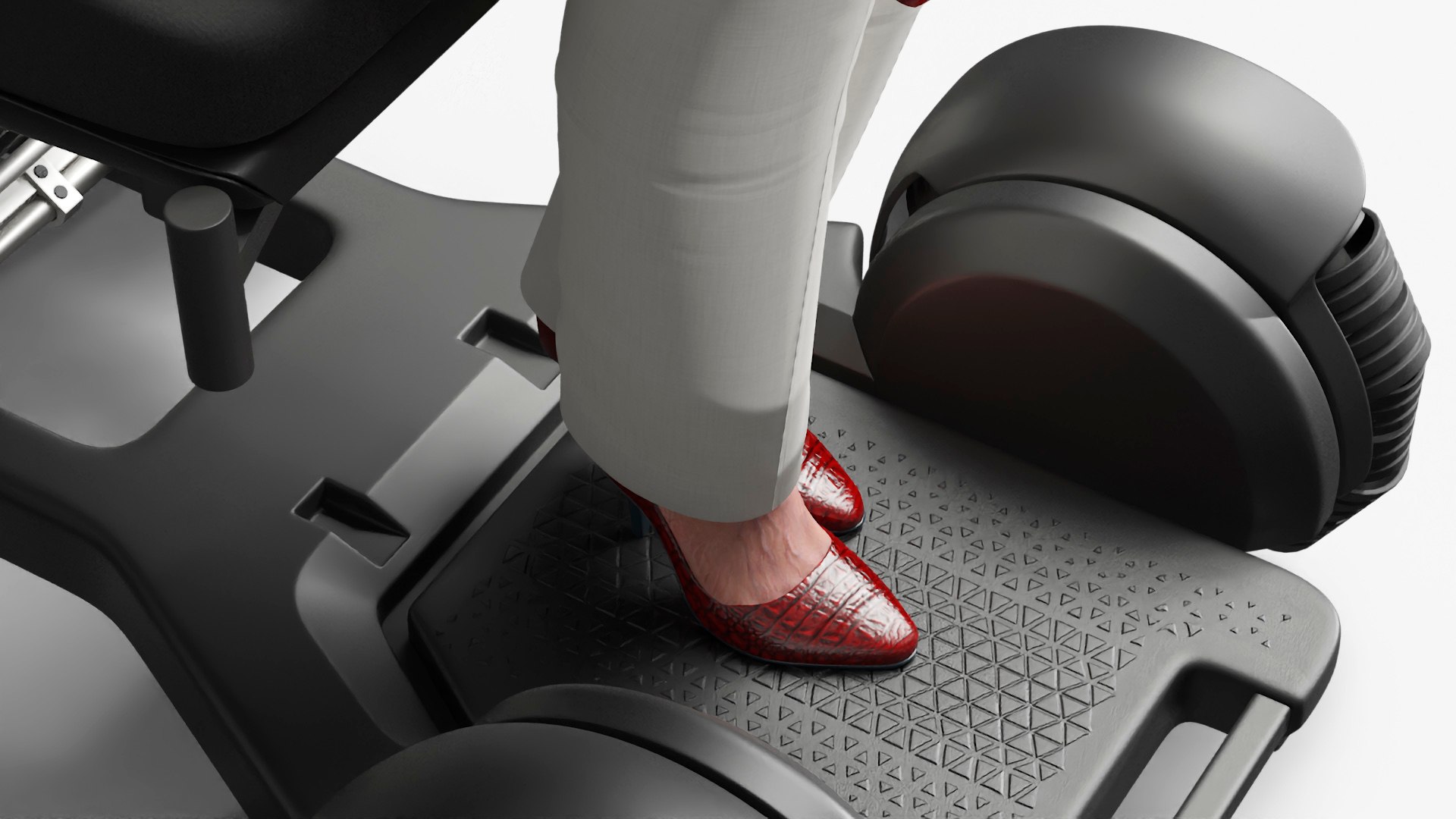 3D Electric Mobility Chair And Old Lady - TurboSquid 2308481