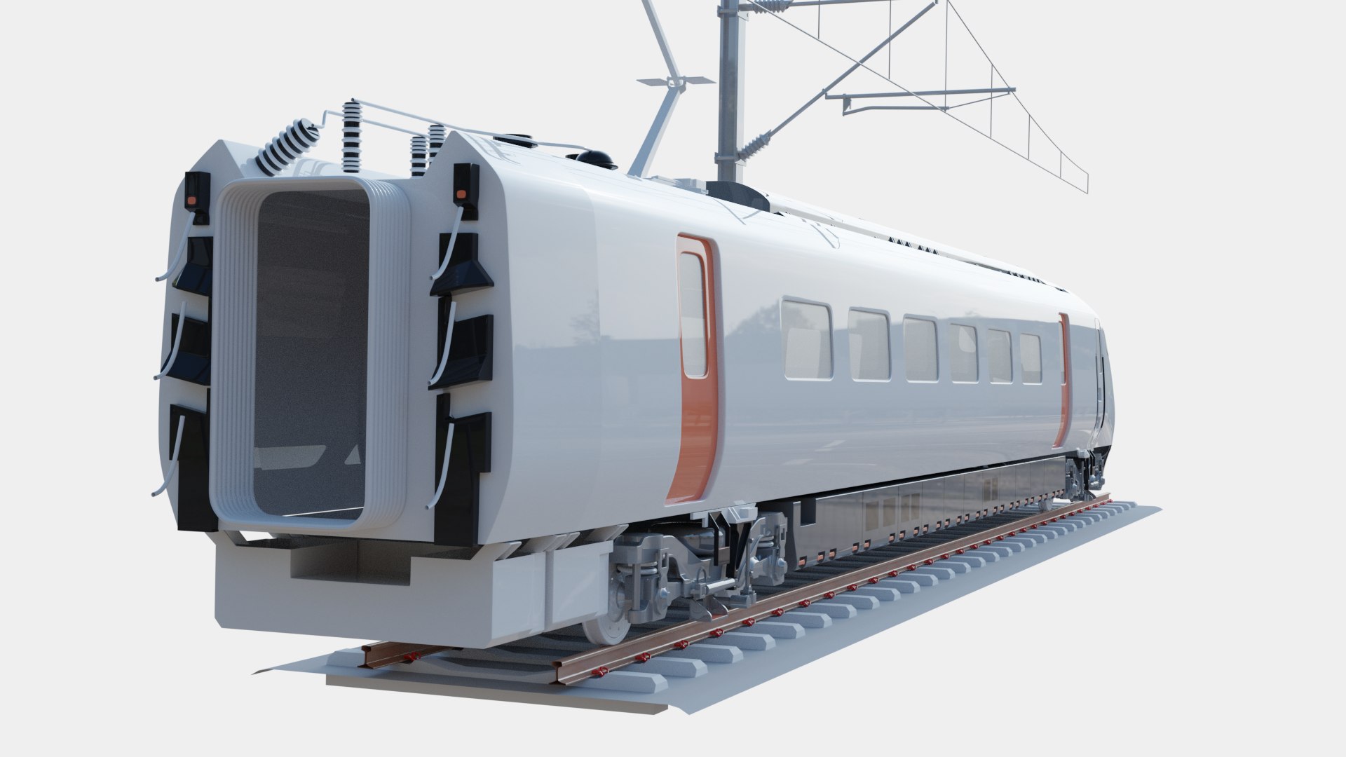 3D Train Hitachi Azuma Model - TurboSquid 1487337