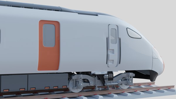 3D train hitachi azuma model - TurboSquid 1487337