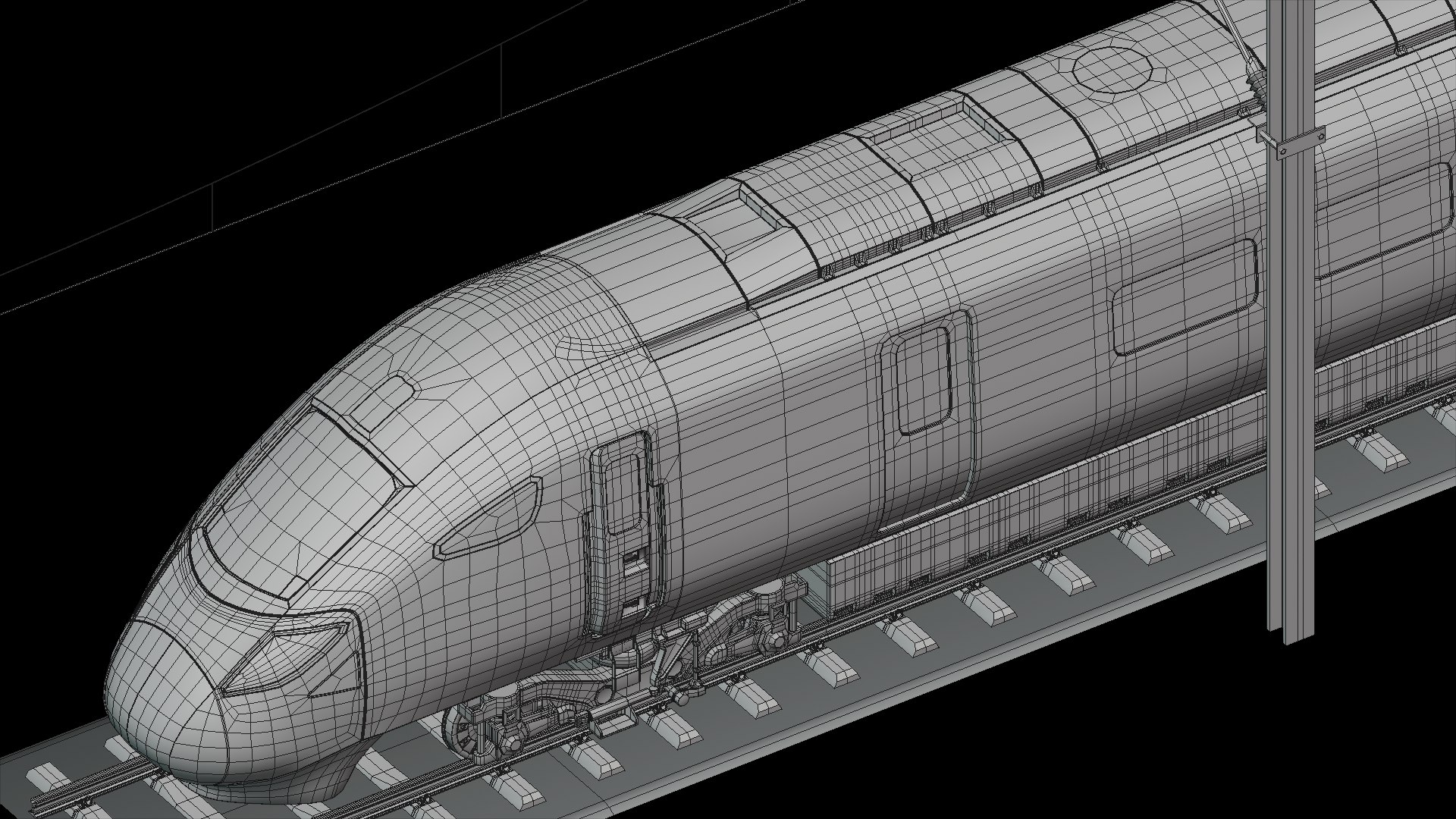 3D Train Hitachi Azuma Model - TurboSquid 1487337