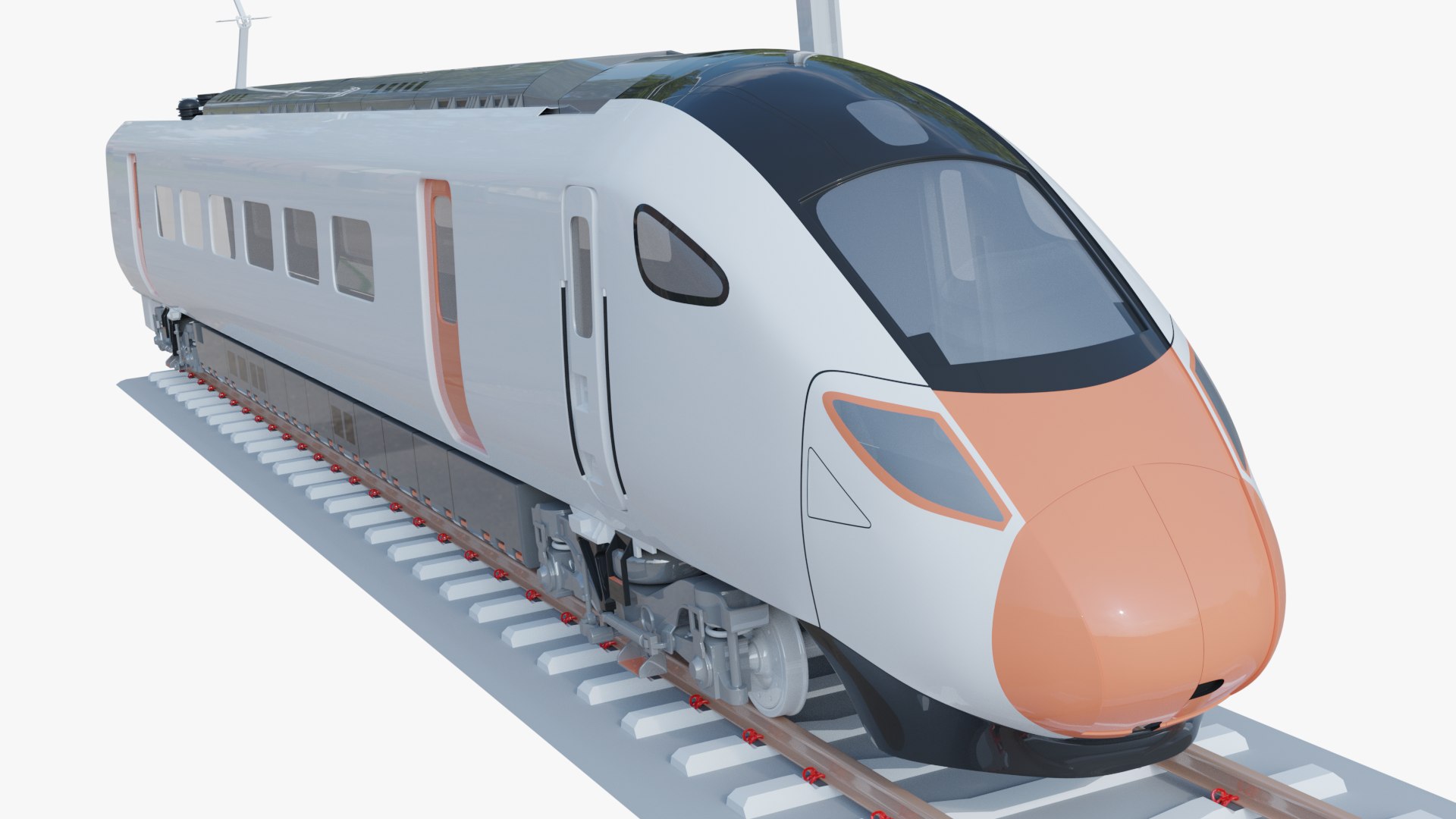 3D Train Hitachi Azuma Model - TurboSquid 1487337