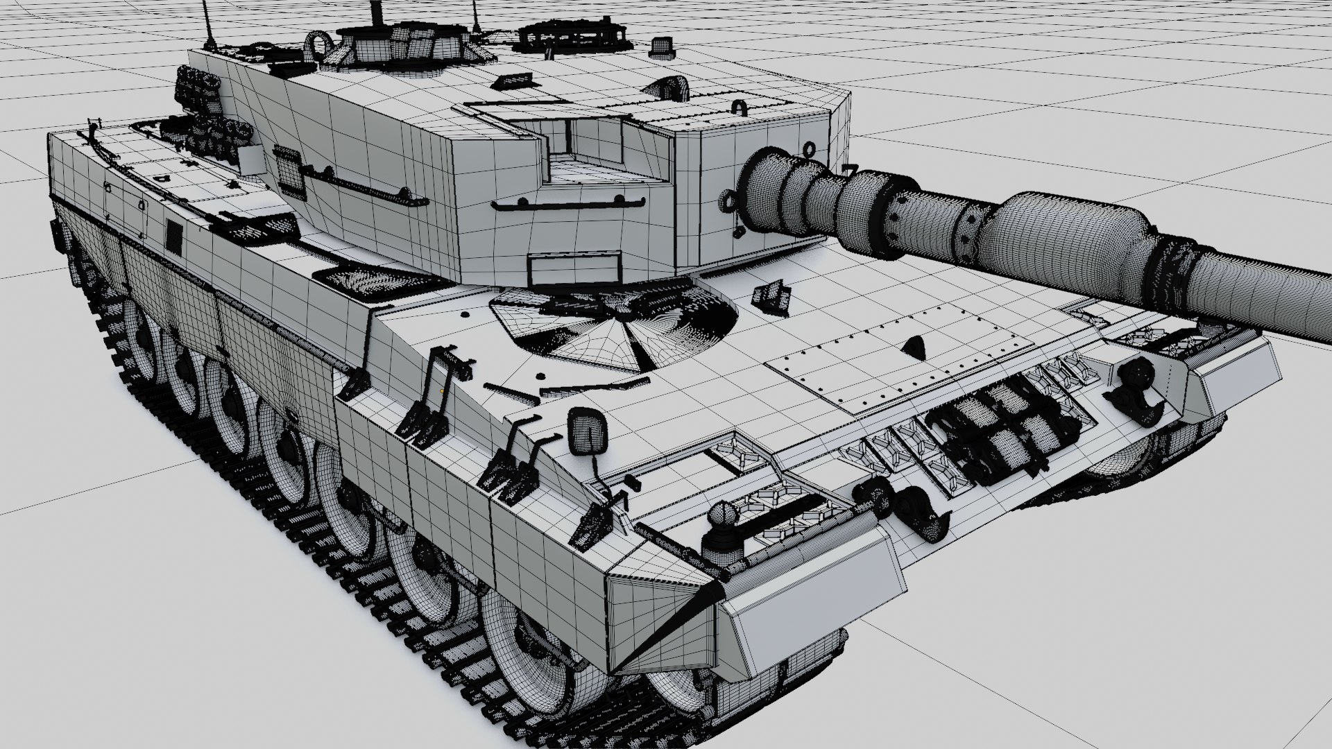 Leopard 2 High-Poly Detailed 3D Model 3D Model - TurboSquid 1767065