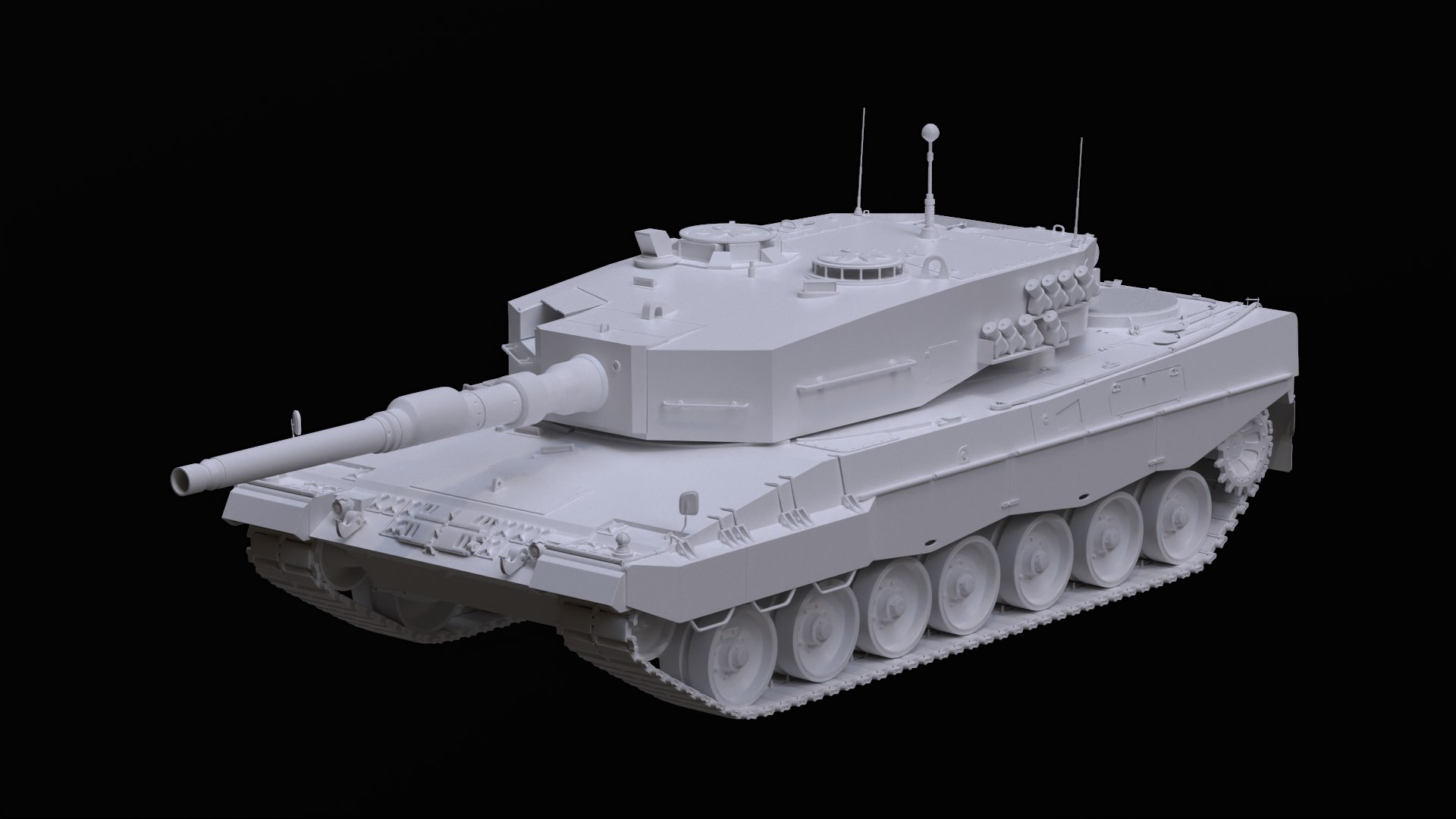 Leopard 2 High-Poly Detailed 3D Model 3D Model - TurboSquid 1767065