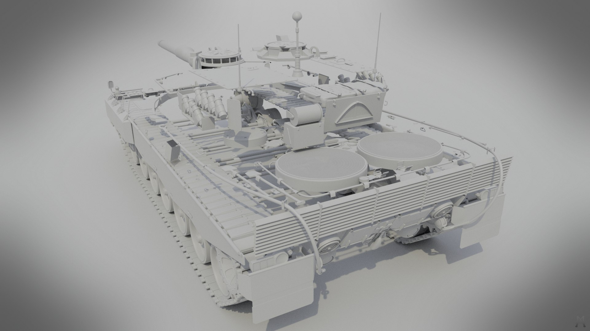 Leopard 2 High-Poly Detailed 3D Model 3D Model - TurboSquid 1767065