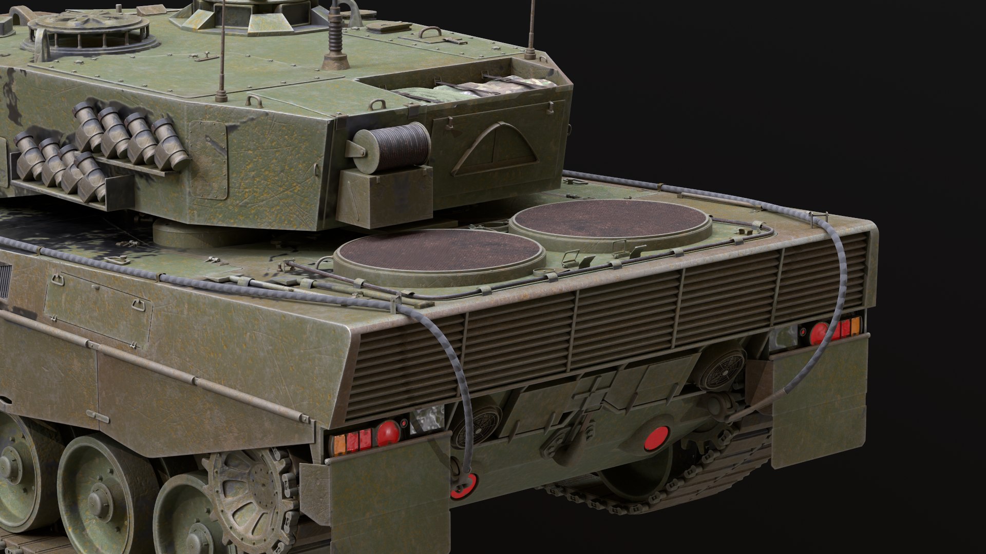 Leopard 2 High-Poly Detailed 3D Model 3D Model - TurboSquid 1767065