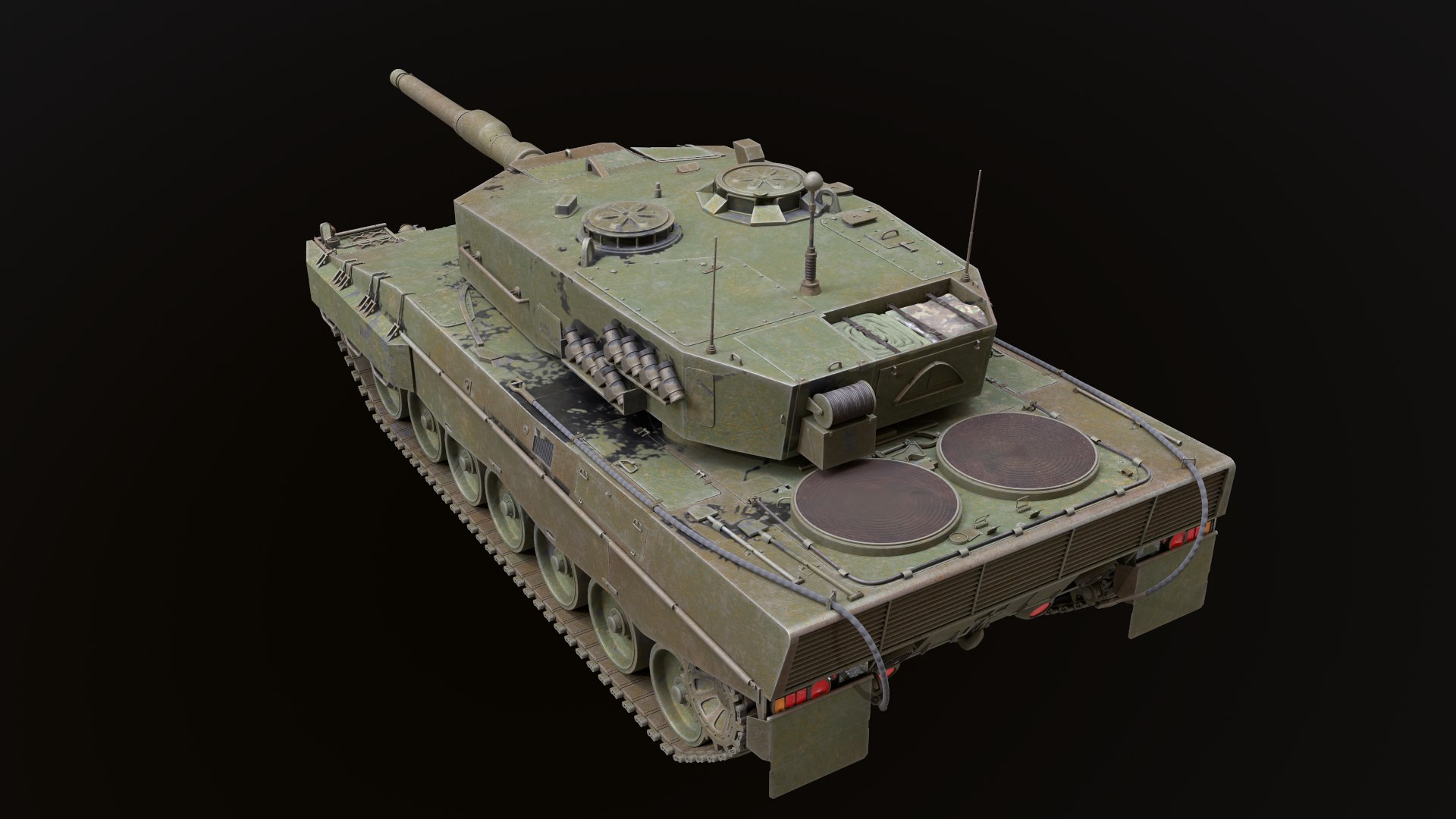 Leopard 2 High-Poly Detailed 3D Model 3D Model - TurboSquid 1767065