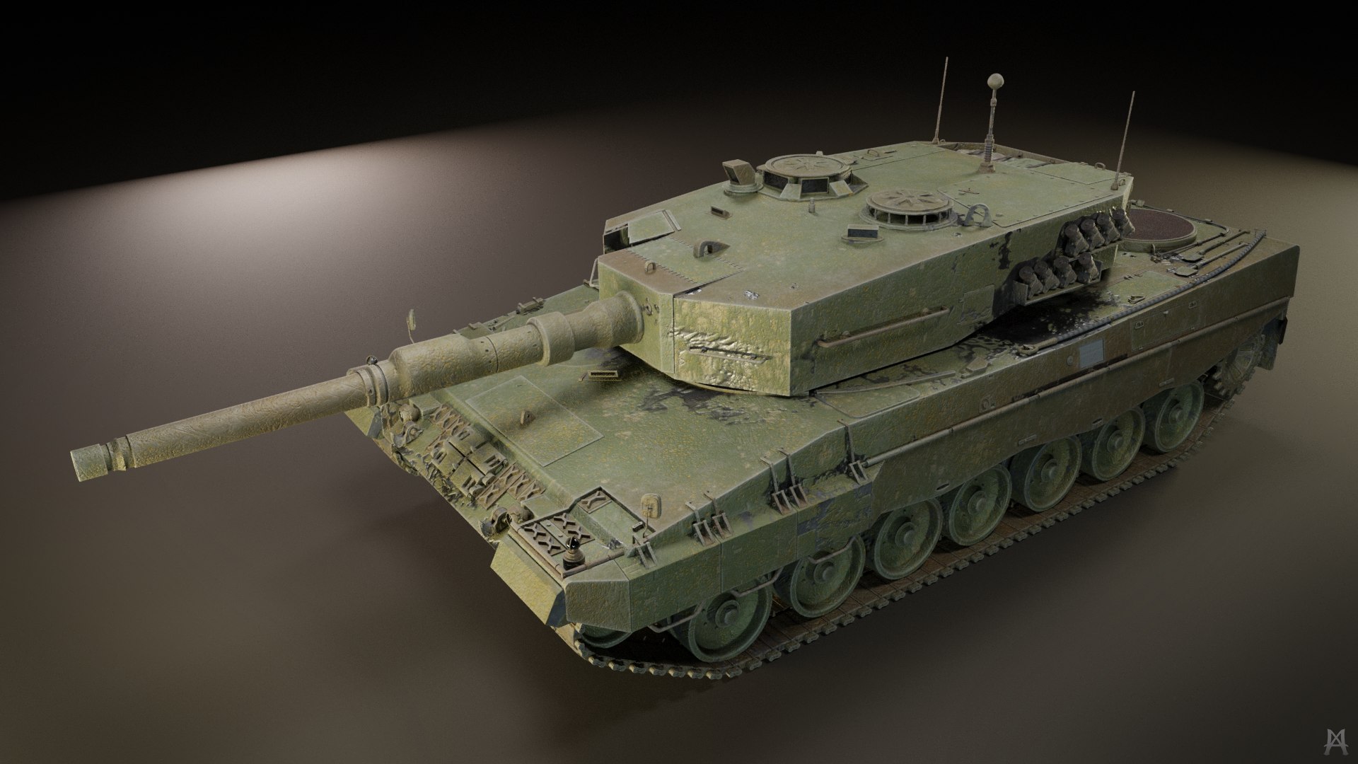 Leopard 2 High-Poly Detailed 3D model 3D model - TurboSquid 1767065