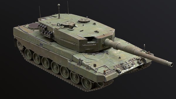 Leopard 2 High-Poly Szczegółowy model 3D Model 3D - TurboSquid 1767065