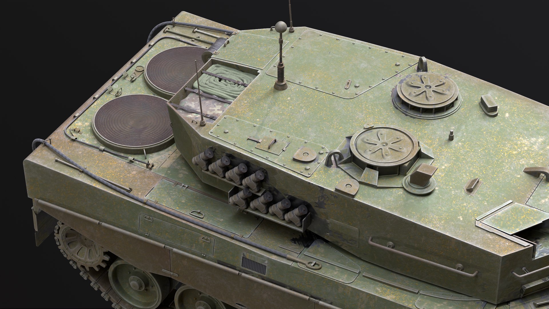Leopard 2 High-Poly Detailed 3D Model 3D Model - TurboSquid 1767065