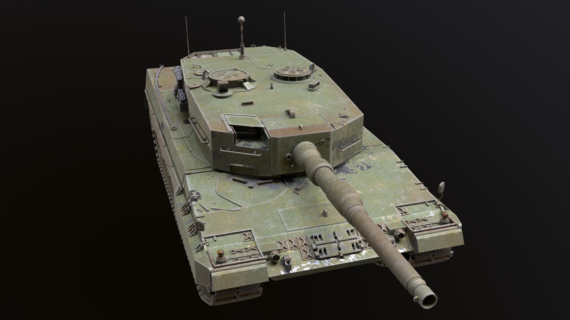 Leopard 2 High-Poly Detailed 3D Model 3D Model - TurboSquid 1767065
