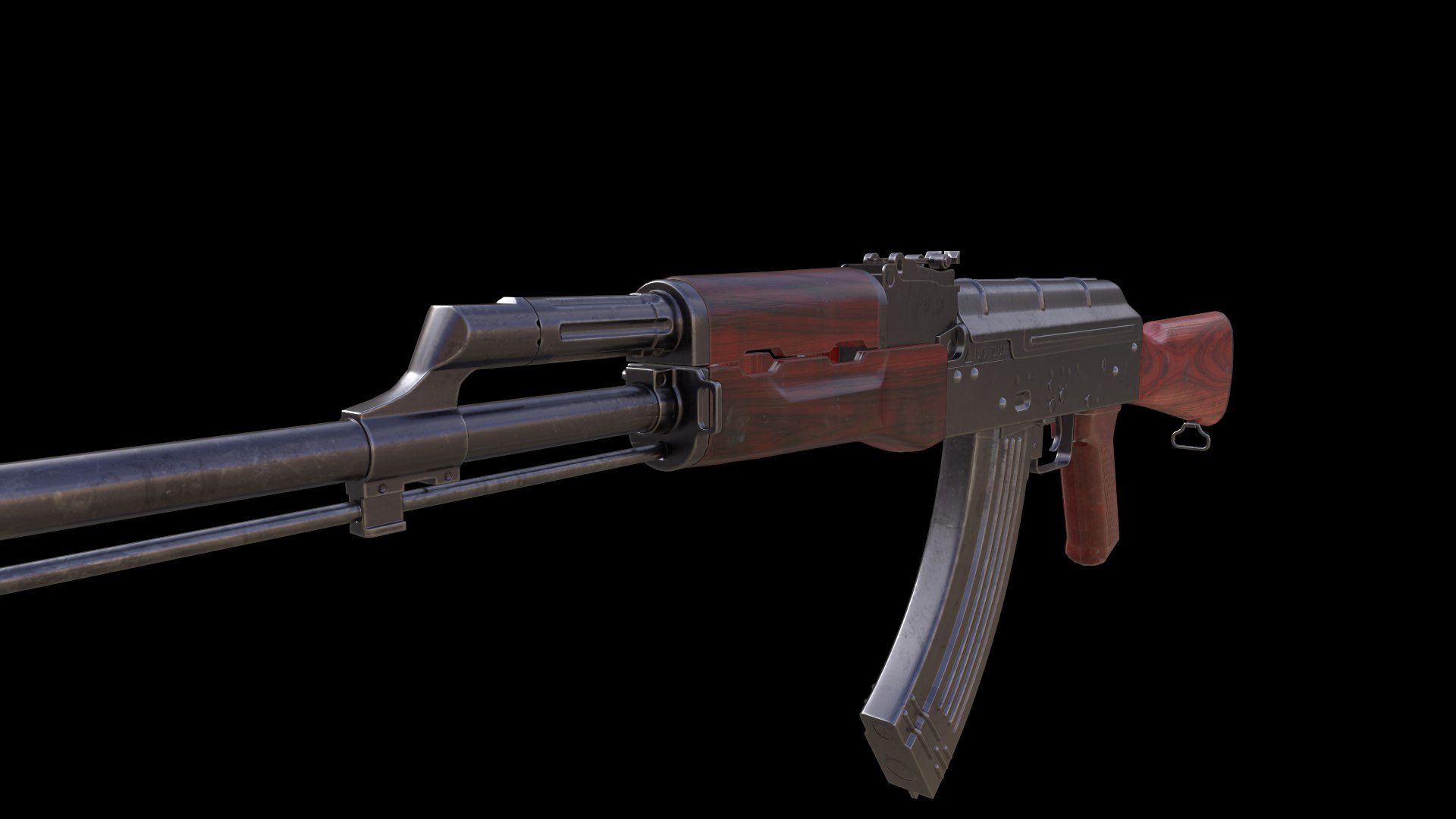 AKM 3D Model - TurboSquid 1941849