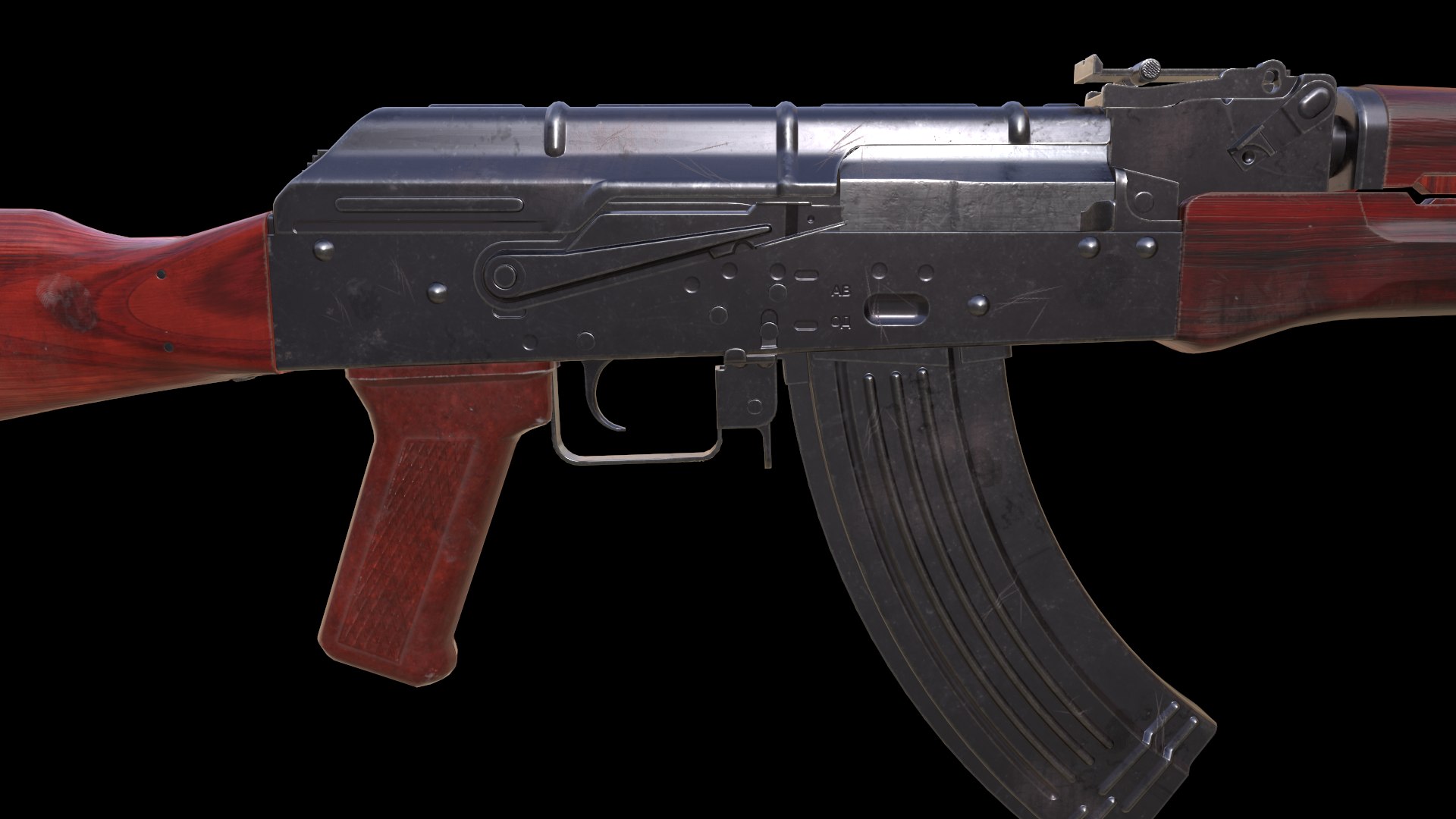 AKM 3D Model - TurboSquid 1941849