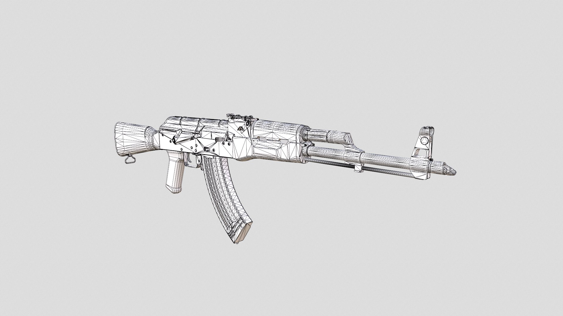 AKM 3D Model - TurboSquid 1941849