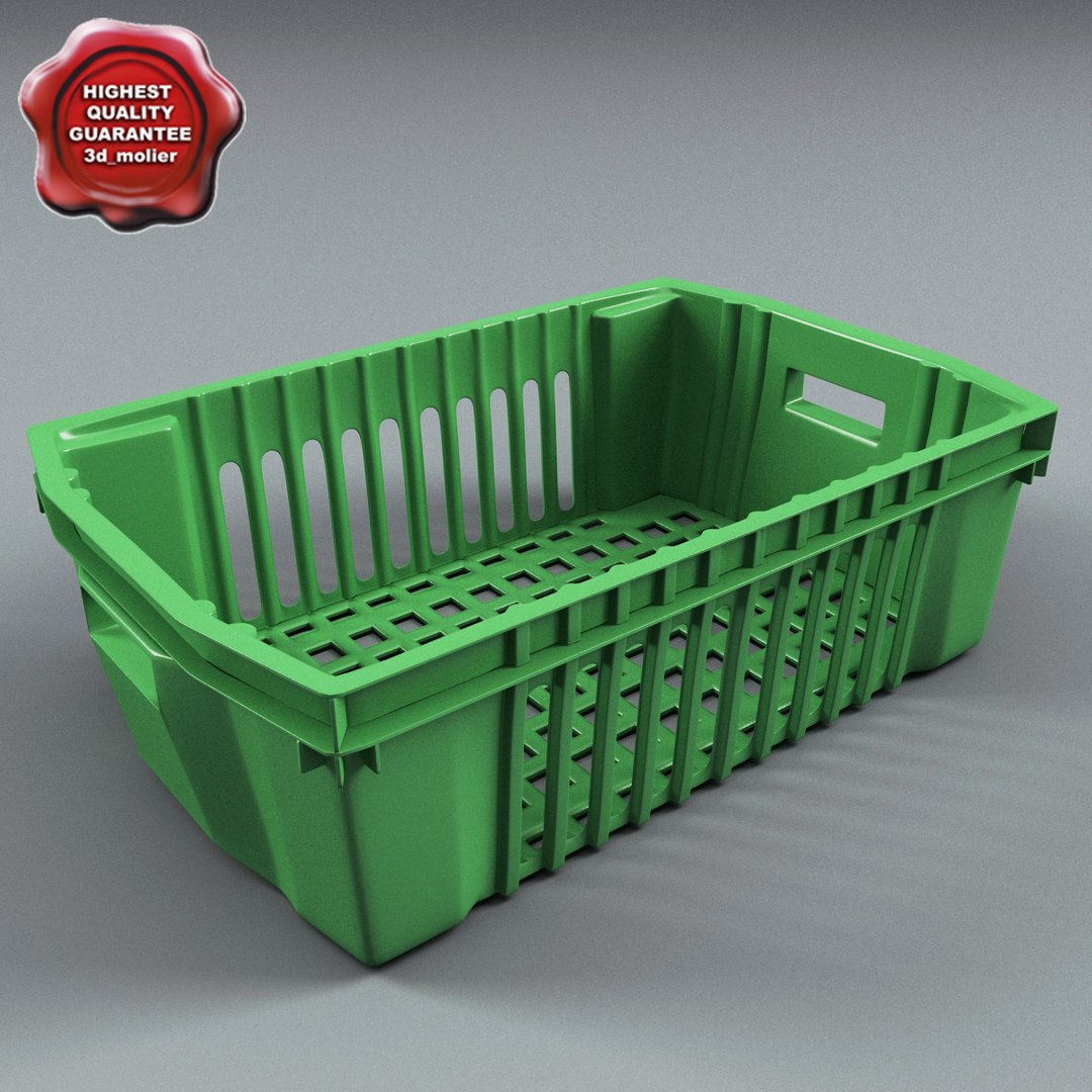 3d Model Plastic Containers