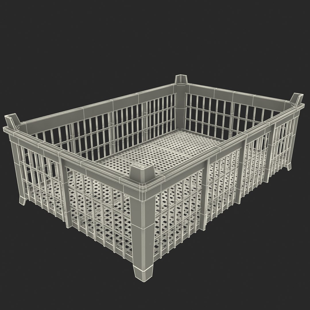 3d Model Plastic Containers