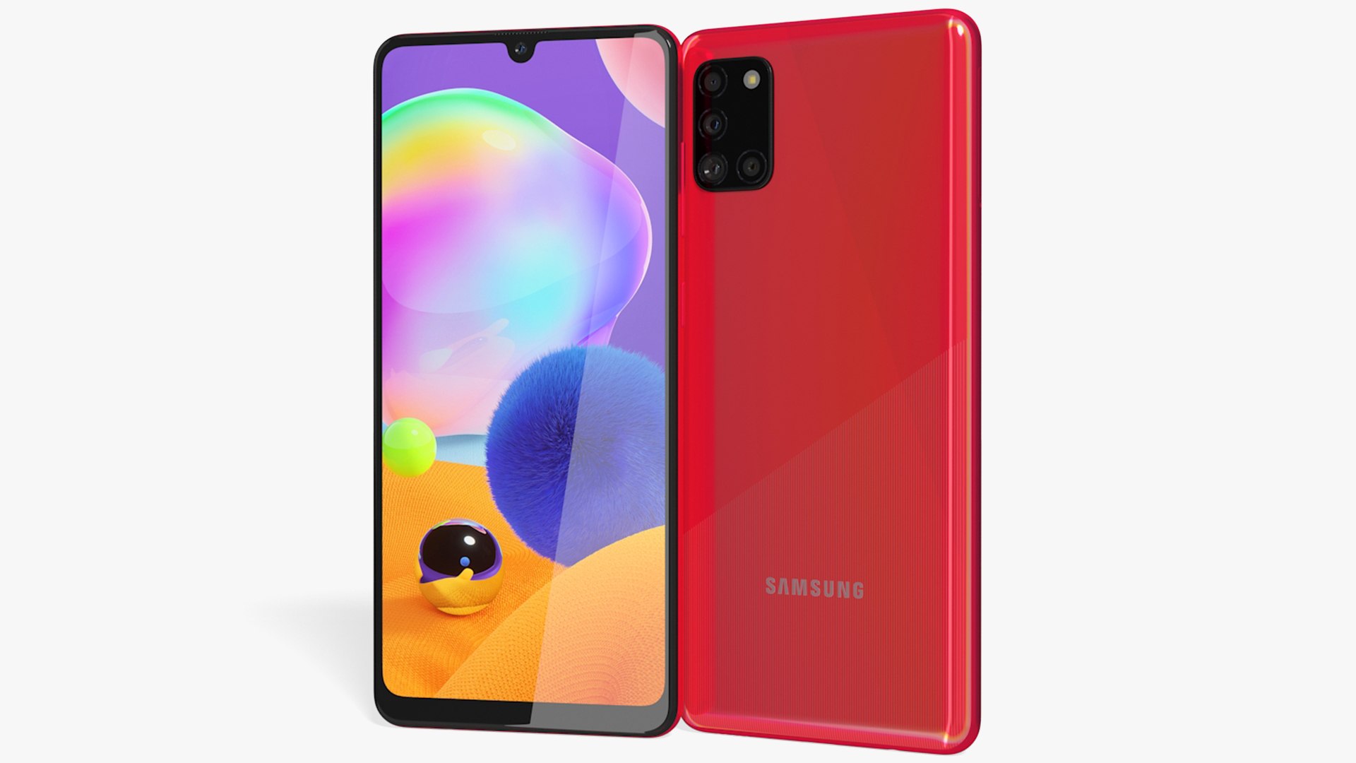 3D Realistic Samsung Galaxy A31 Model - TurboSquid 1555857