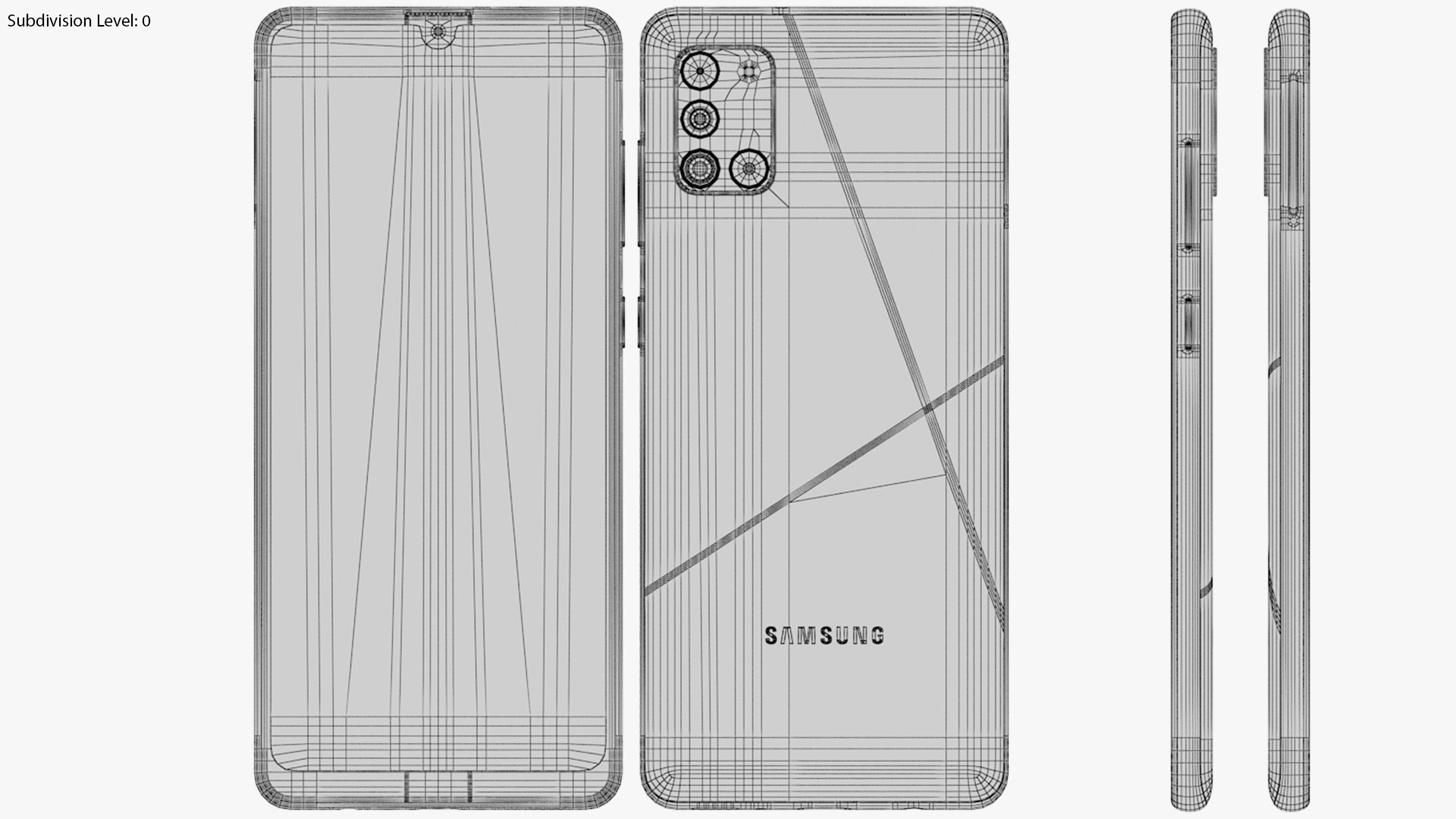 3D Realistic Samsung Galaxy A31 Model - TurboSquid 1555857
