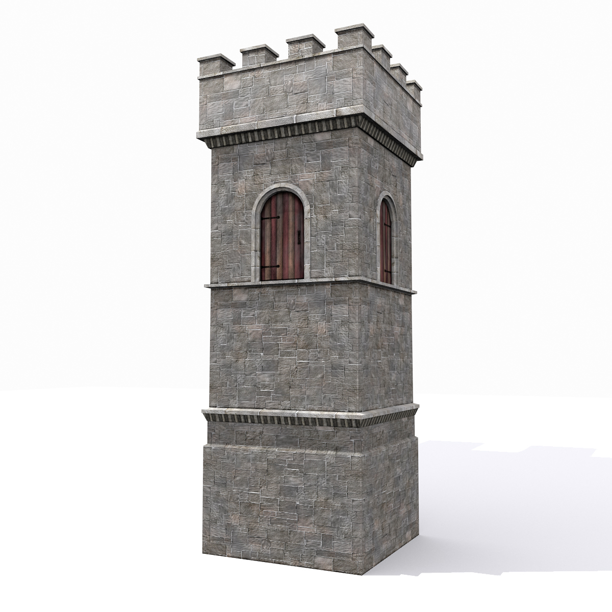 max medieval square castle tower