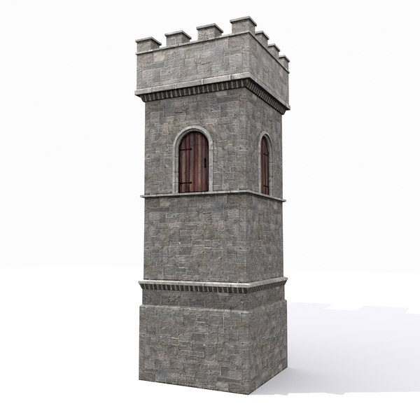 max medieval square castle tower