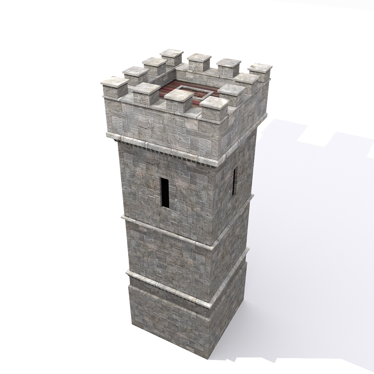 max medieval square castle tower