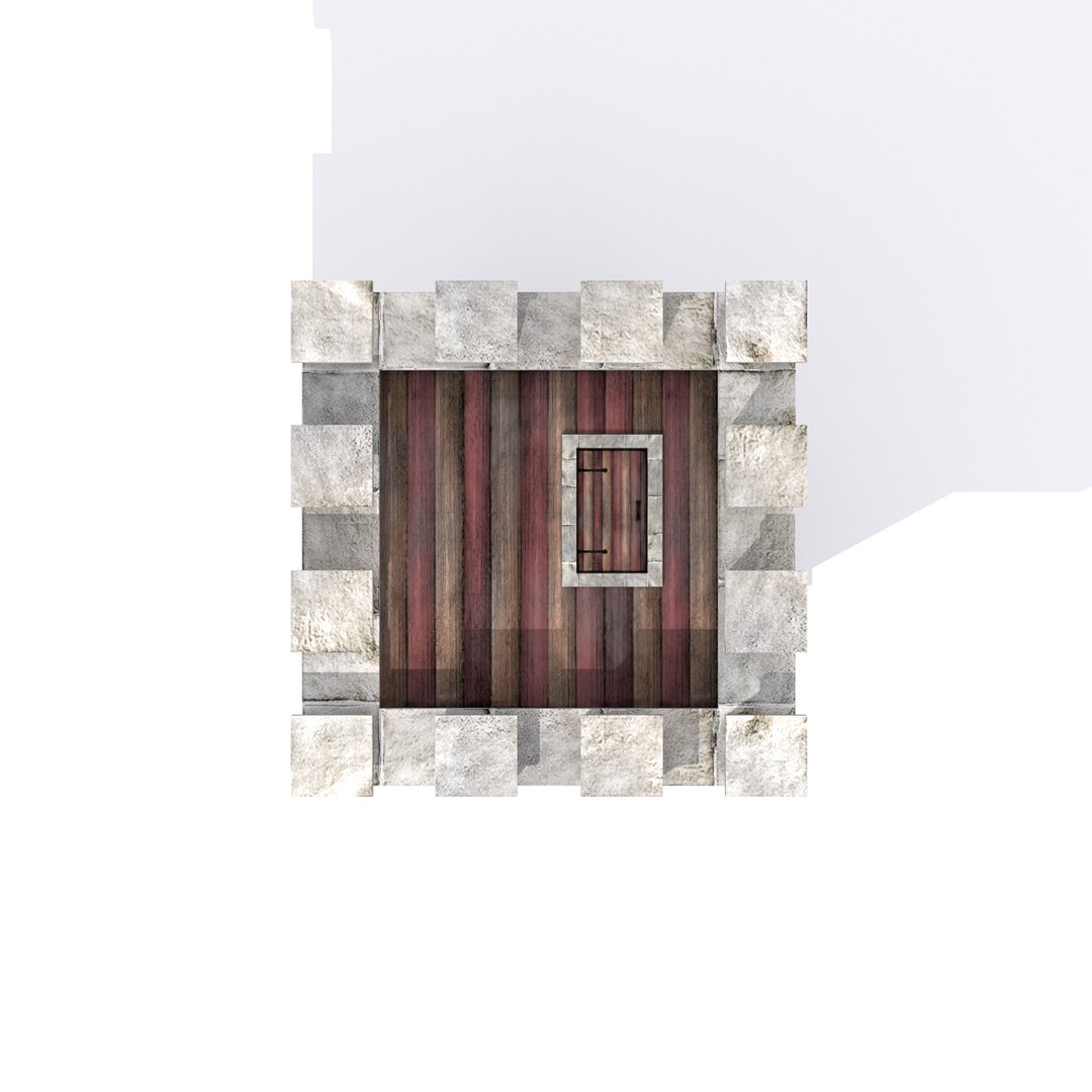 Max Medieval Square Castle Tower