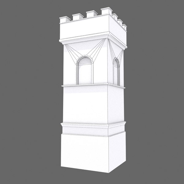 max medieval square castle tower