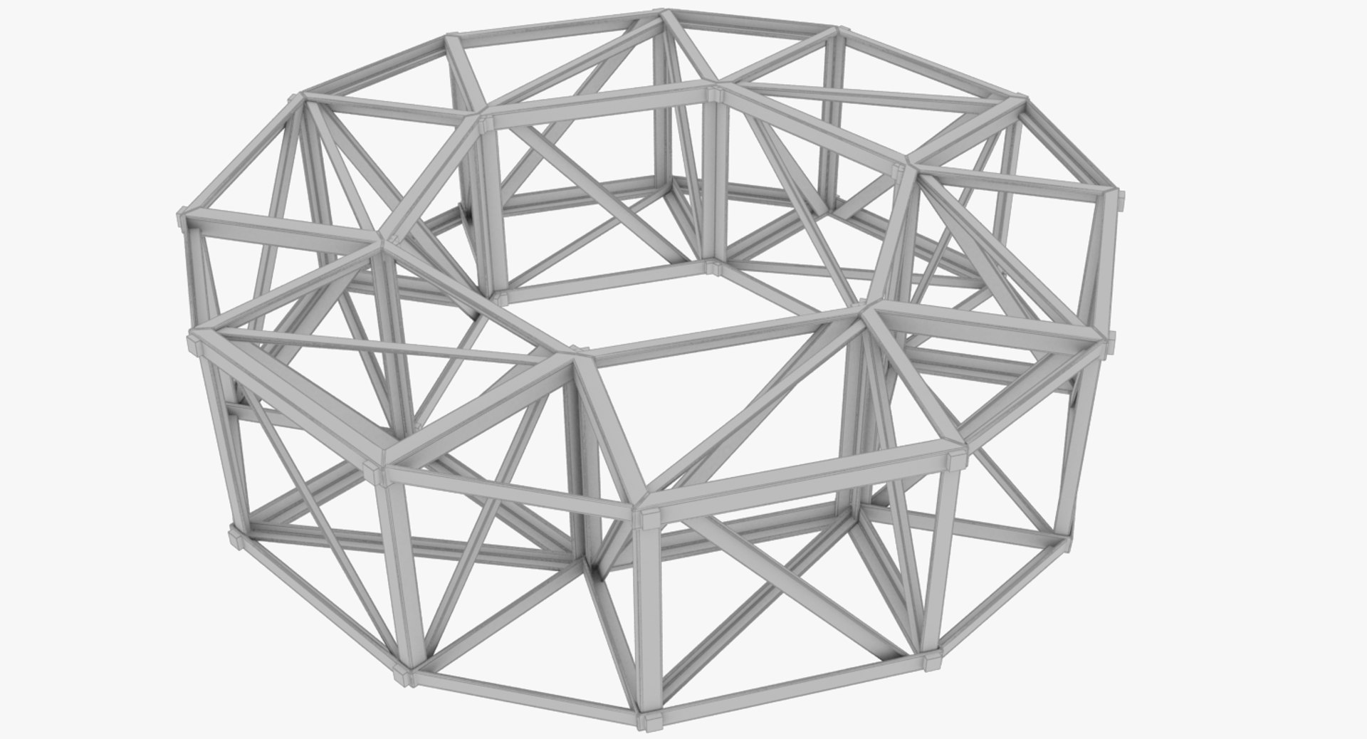3D Building Frame Model - TurboSquid 1242112