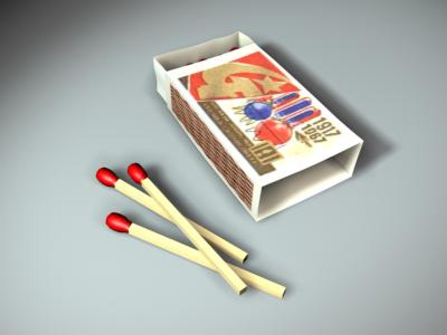 Matchbox 3D Model - TurboSquid 150019