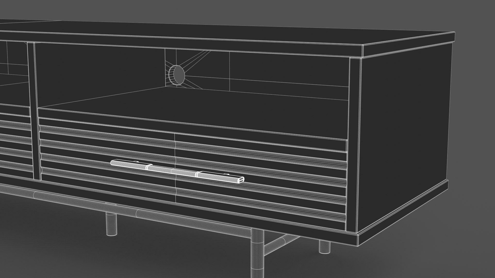 3D Tv Stand 002 - TurboSquid 2422224