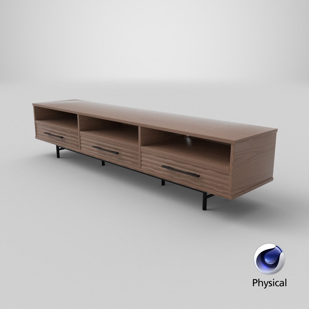 3D Tv Stand 002 - TurboSquid 2422224