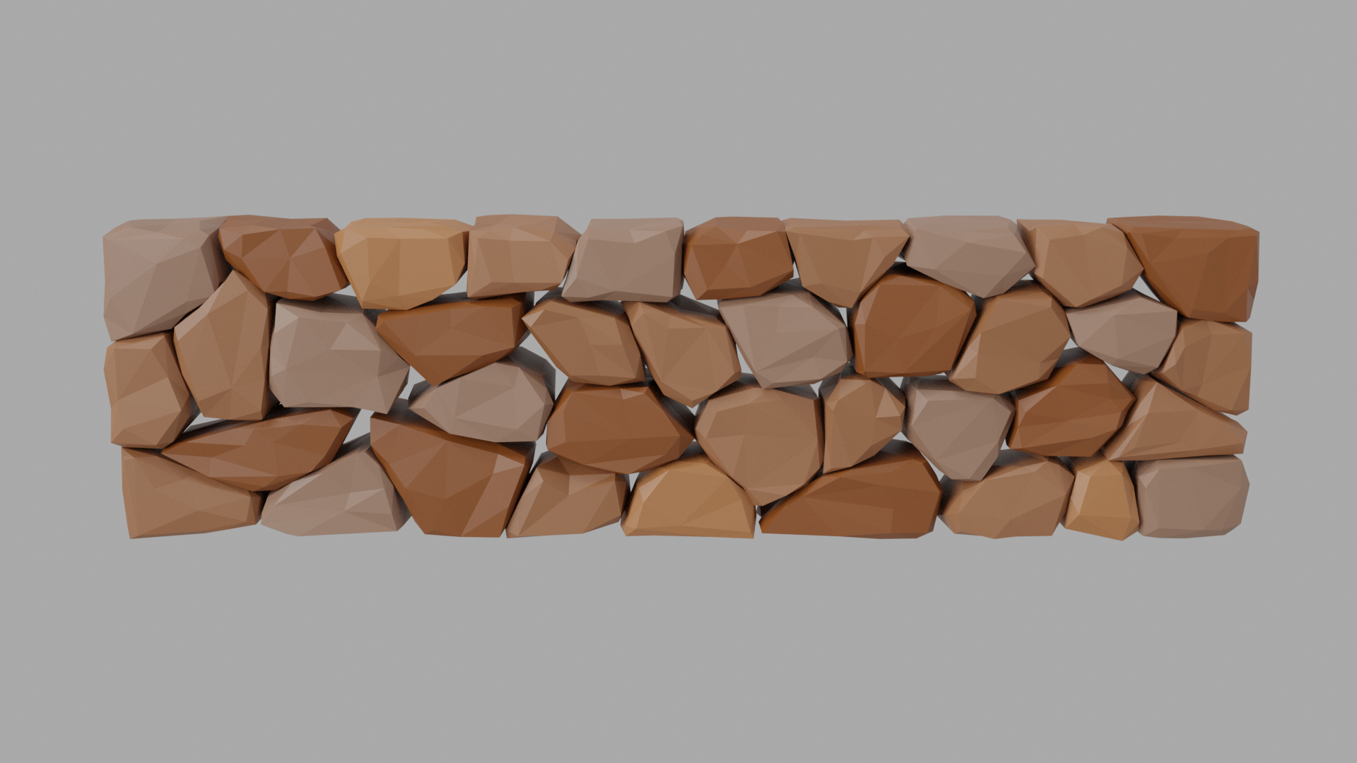3D Stone Wall Model - TurboSquid 2190814