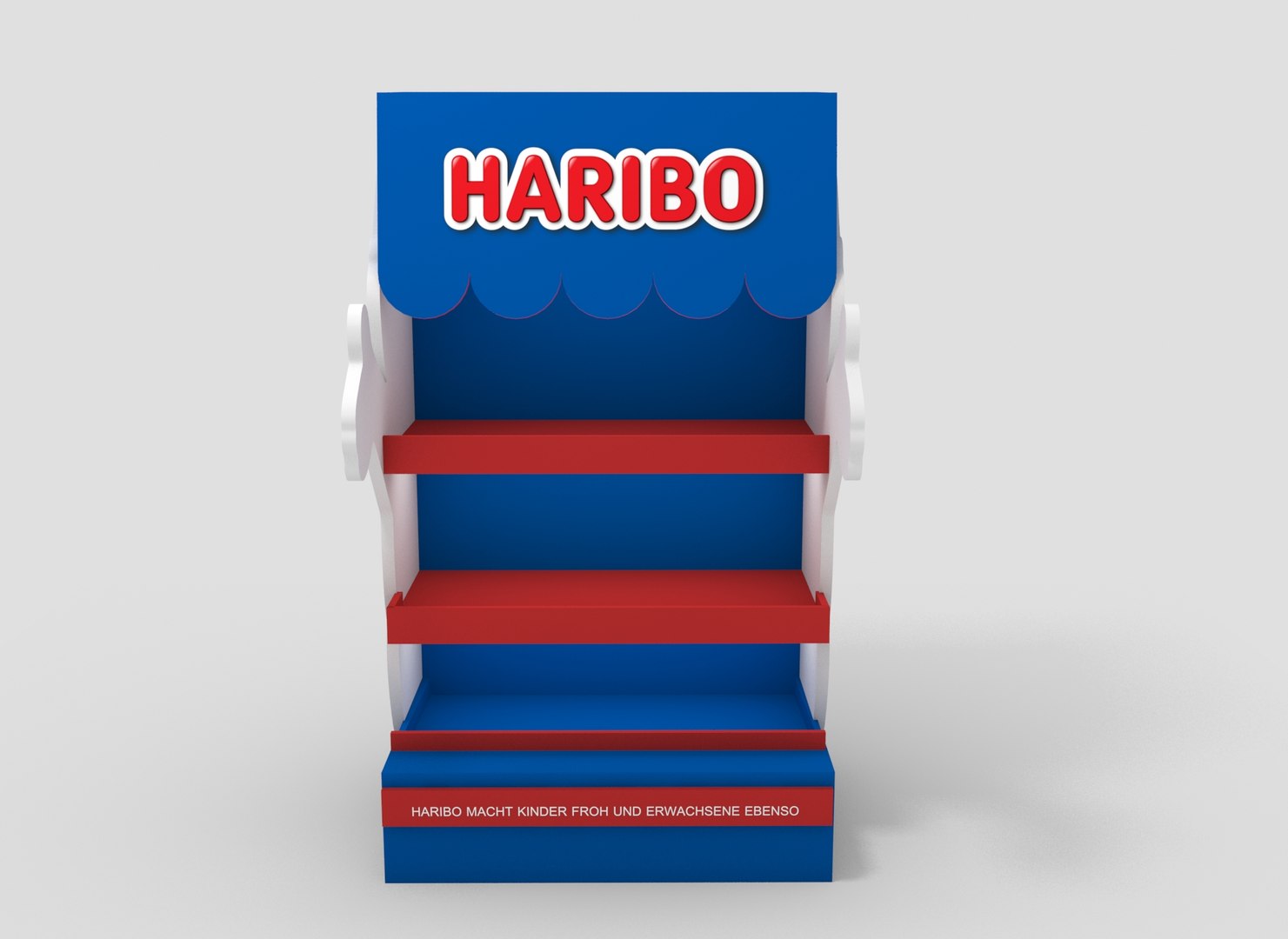 3D Haribo Outlet Candy Shelf - TurboSquid 2384374