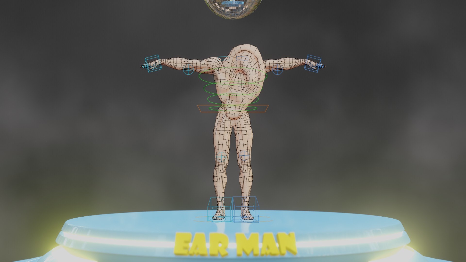 3D Ear Man - TurboSquid 2037087