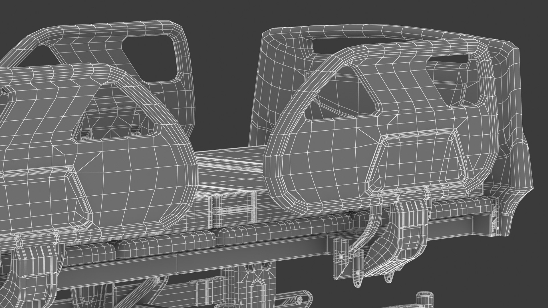Medical Bed 01 3D model - TurboSquid 2158762