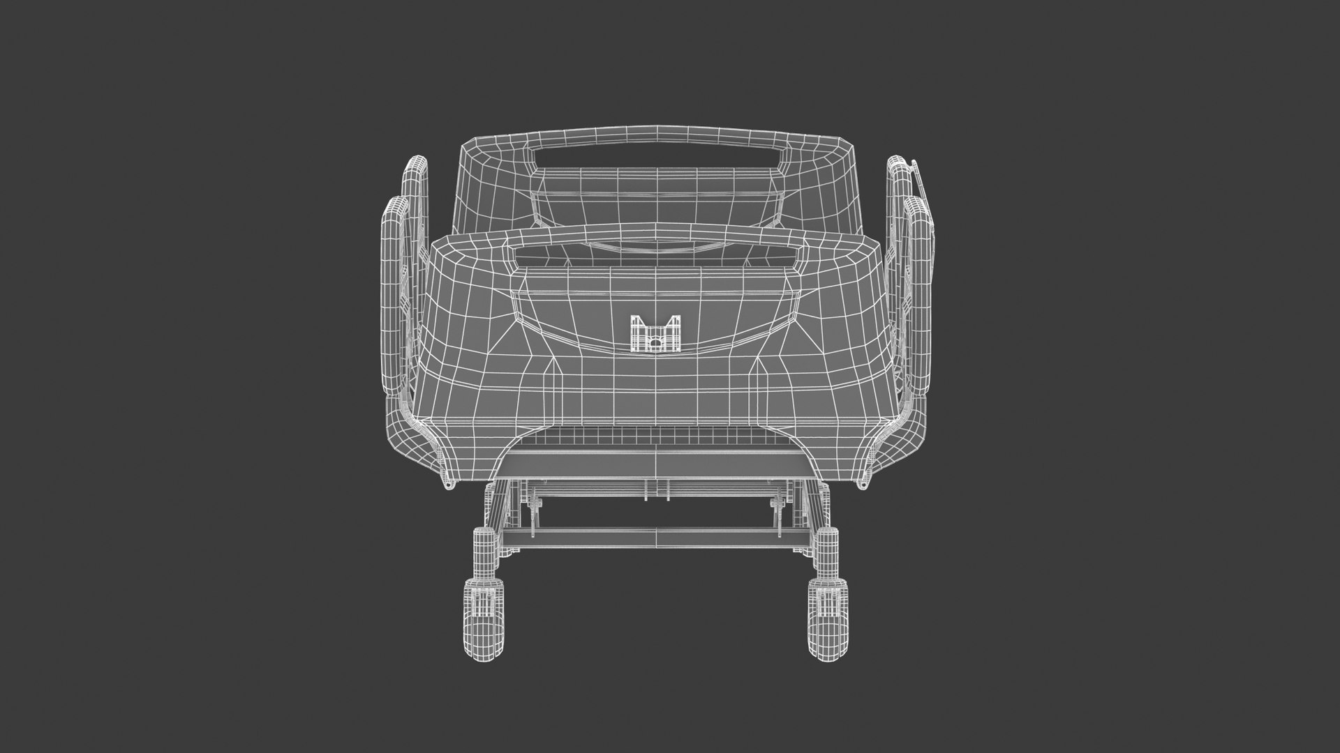 Medical Bed 01 3D model - TurboSquid 2158762