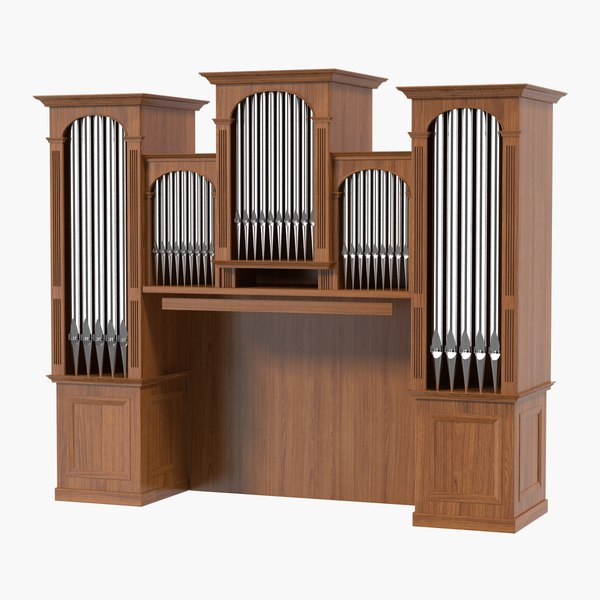 3D church pipe organ model - TurboSquid 1307583