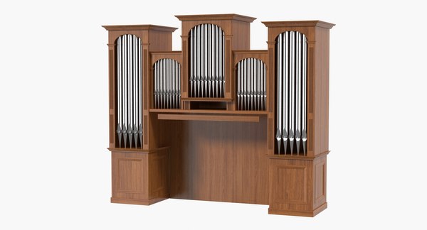 Organ pipes 3D model - TurboSquid 1312710
