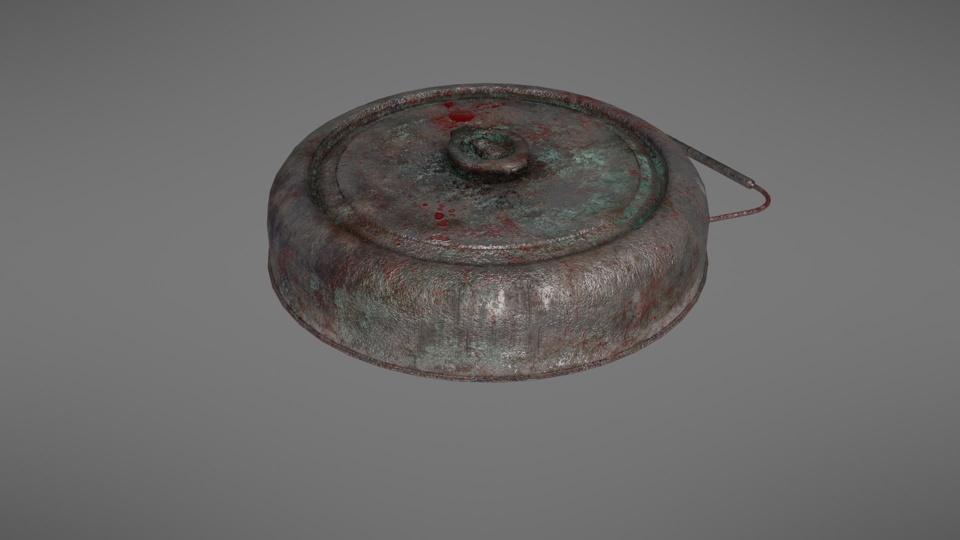 Landmine war model - TurboSquid 1393188
