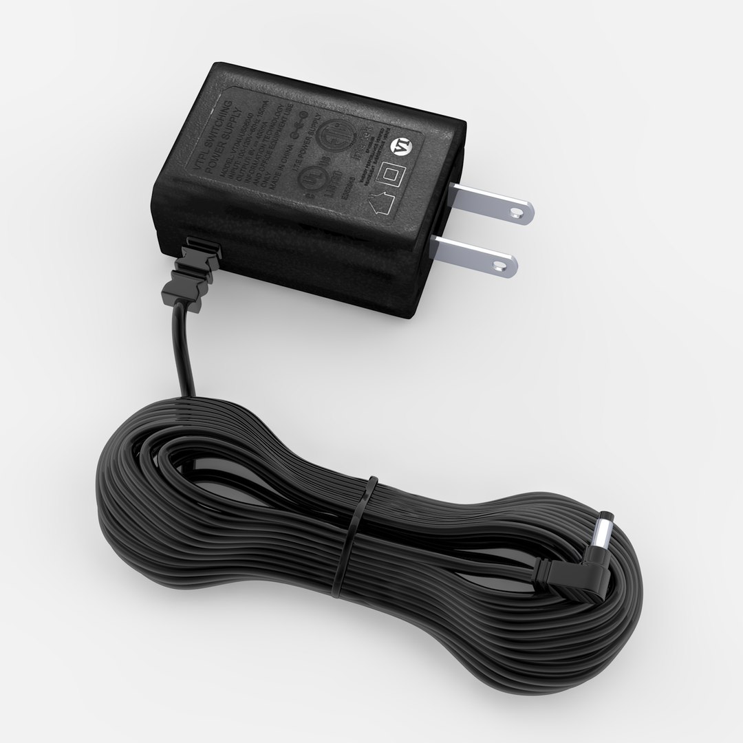 Power Adapter 3D Model - TurboSquid 1602928