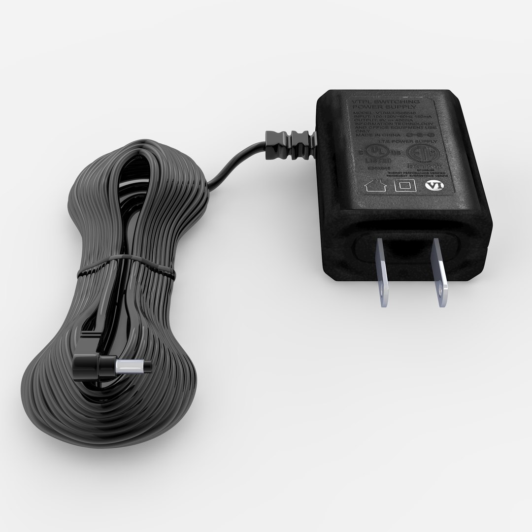 Power Adapter 3D Model - TurboSquid 1602928