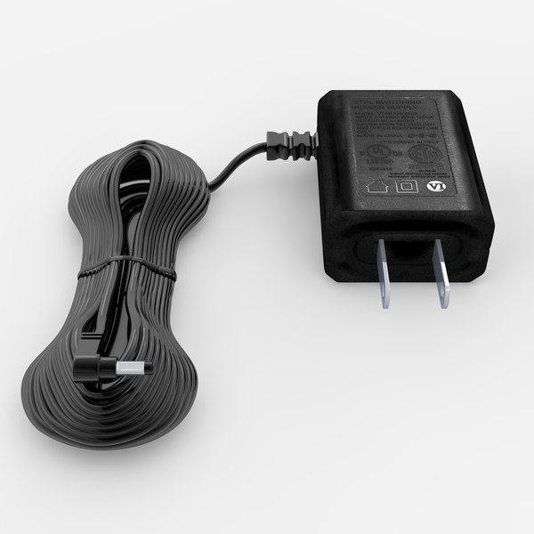 Power adapter 3D model - TurboSquid 1602928