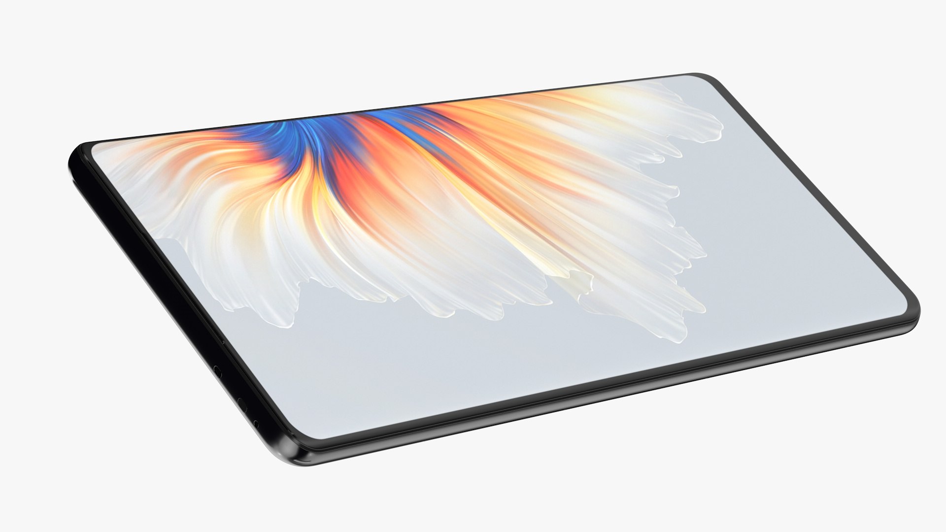 3D Xiaomi Mi Mix 4 Ceramic Black model - TurboSquid 1777928