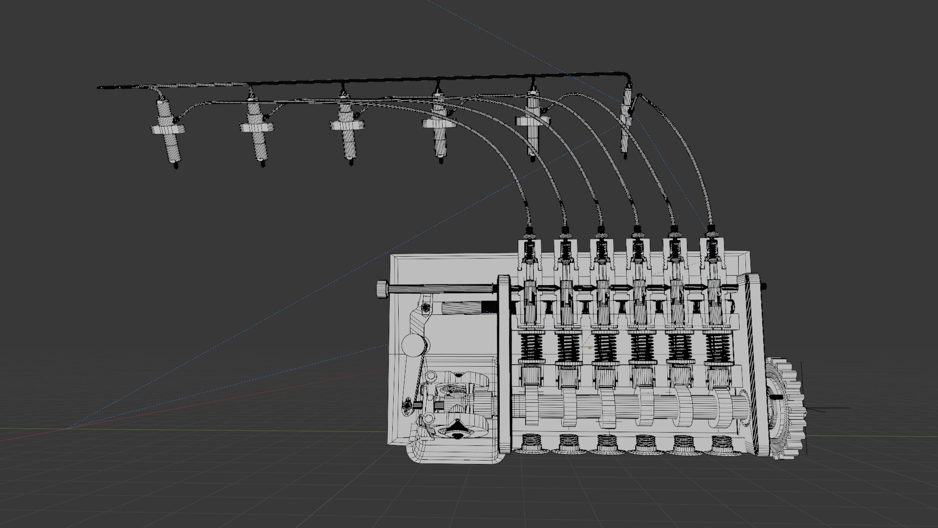 Helical Fuel Pump 3D Model - TurboSquid 2387729