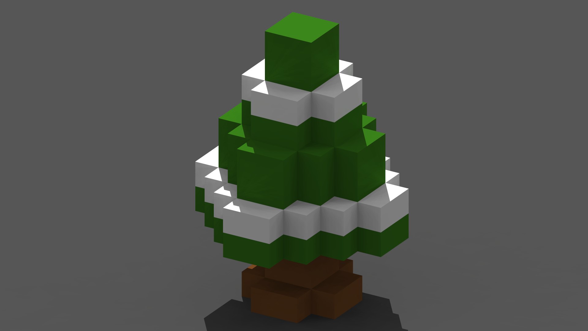 Voxel Tree 3D - TurboSquid 1351188