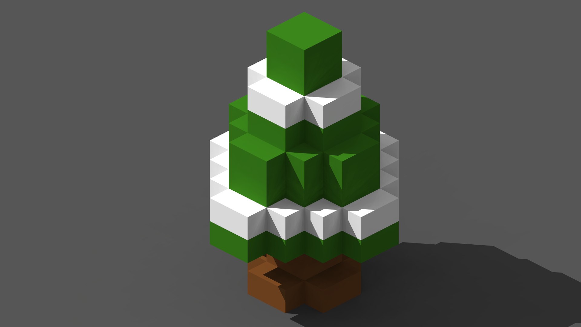 Voxel Tree 3D - TurboSquid 1351188