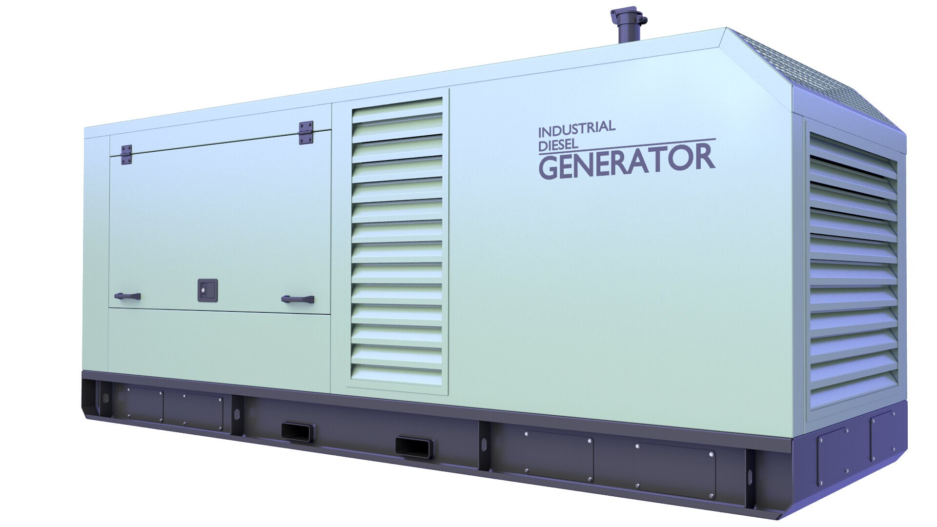 Industrial Diesel Power Generator 15 3D - TurboSquid 1980030