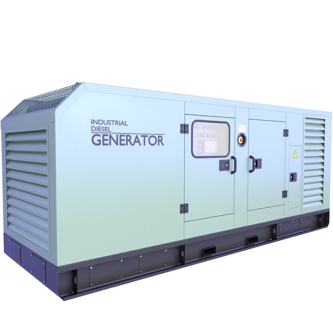 Industrial Diesel Power Generator 15 3D - TurboSquid 1980030