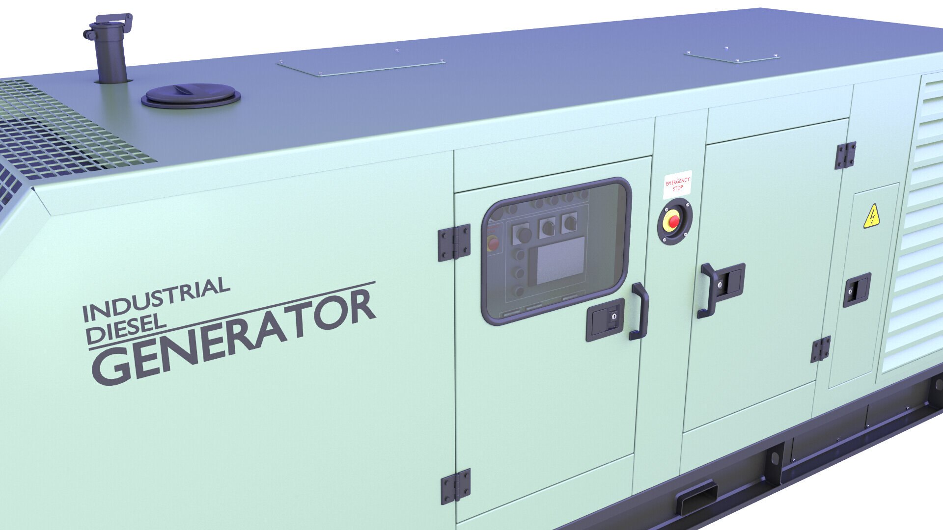 Industrial Diesel Power Generator 15 3D - TurboSquid 1980030