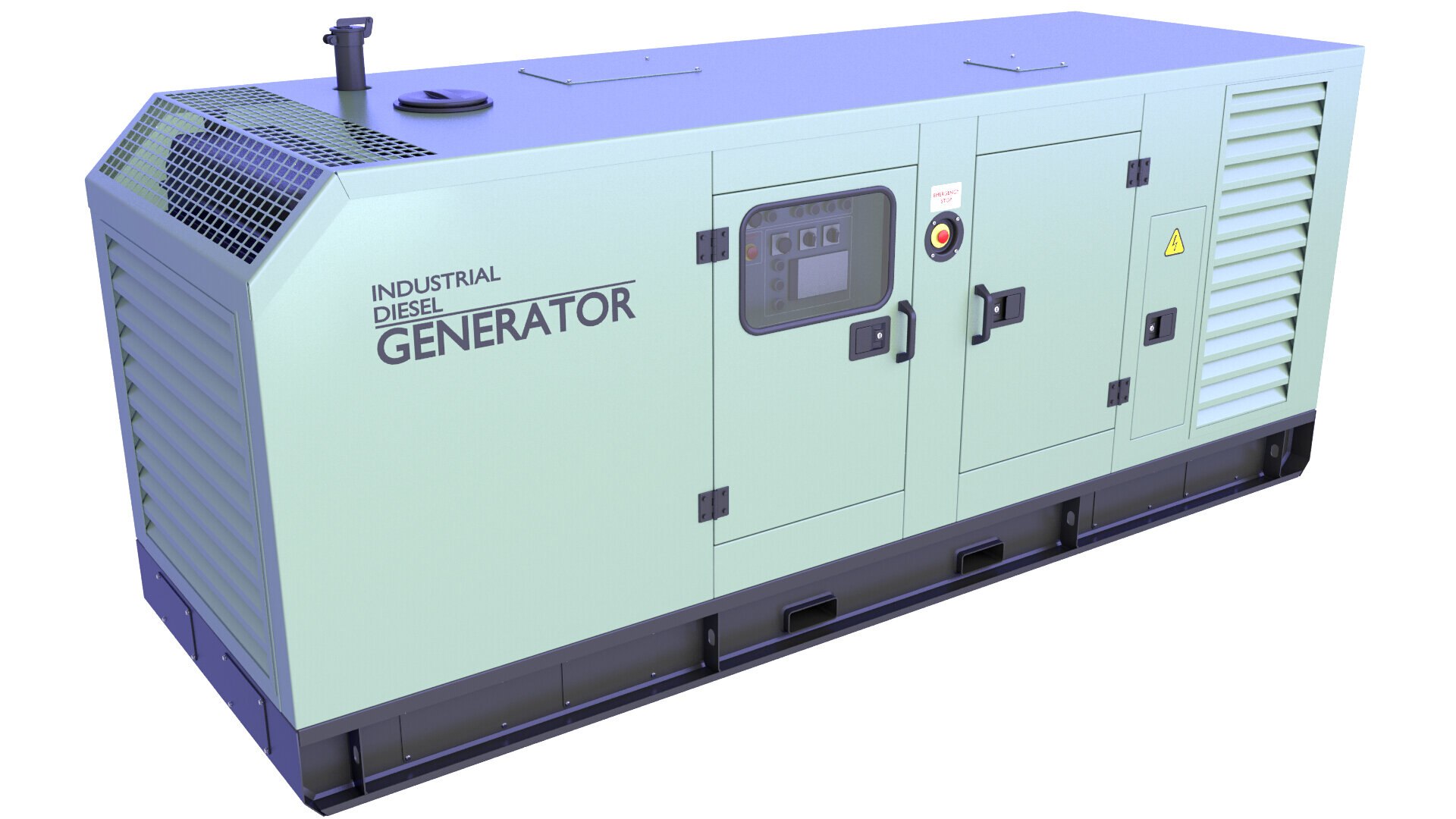 Industrial Diesel Power Generator 15 3D - TurboSquid 1980030
